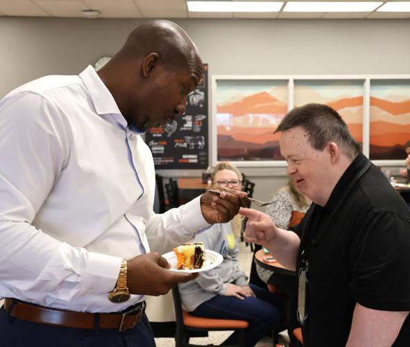 Tusculum honors 'cherished' cafeteria worker's 25 years of service ...