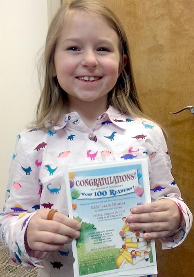 Summer reader Becca Lee to be recognized by Gov., First Lady Haslam ...