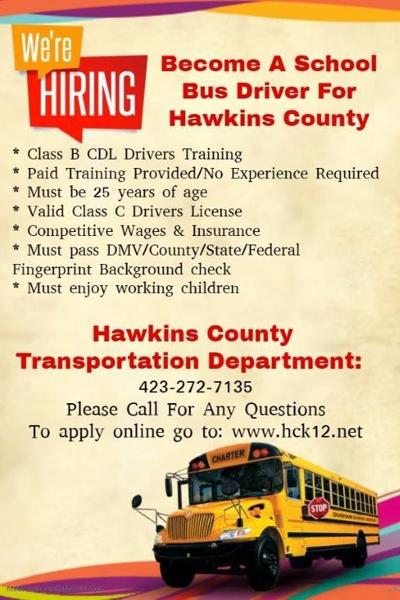 Some Hawkins school bus routes still not being run due to driver ...