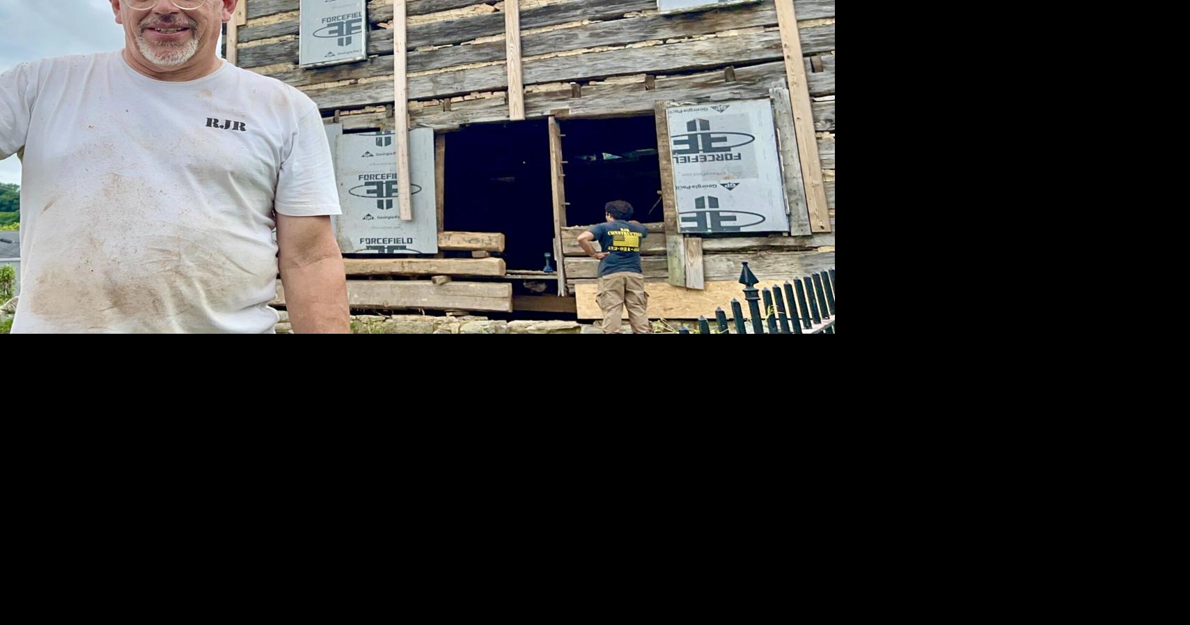 'Like an old cabin': Phase II of historic Powel Law Office restoration ...