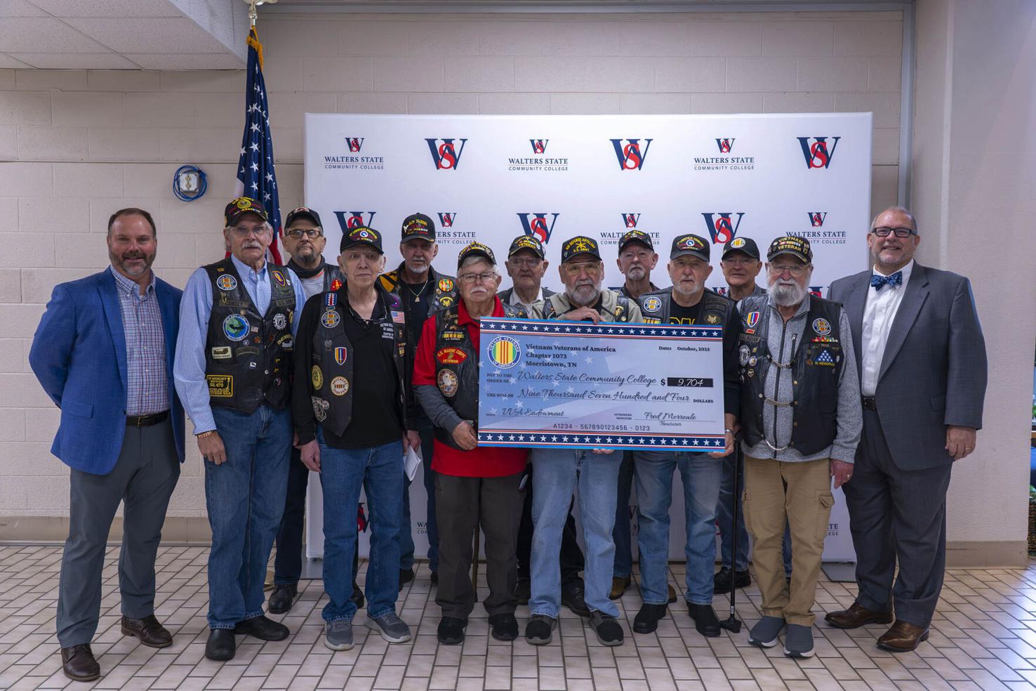 Veterans reach symbolic goal for WSCC scholarship | News ...