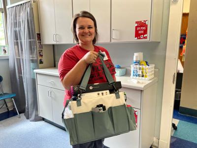 School nurses receive emergency totes with grant funds | Education ...