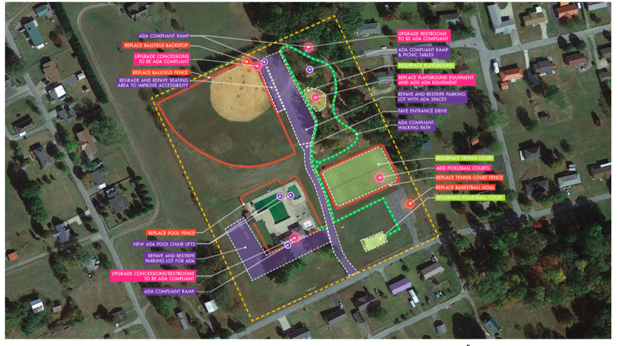 Church Hill accepts $236K bid for pickleball courts J.W. Salley Park ...