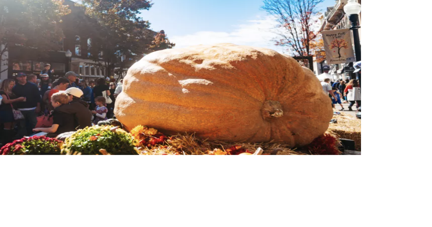 Tennessee has a wide variety of fall festivals throughout October ...