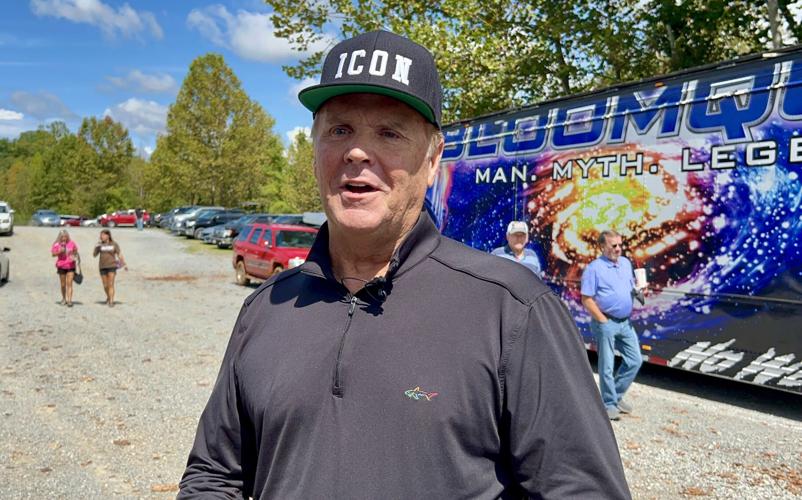 Bloomquist takes the checkers one final time during Celebration of Life ...