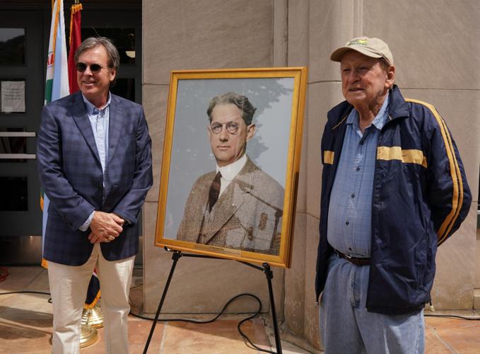 Portrait of former US Treasurer H. Theodore Tate presented to Grainger County | Columns ...