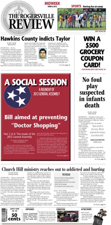 In the Midweek Edition | News | therogersvillereview.com