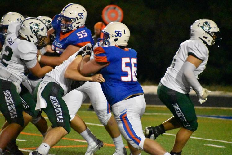 PHOTO GALLERY: No. 1 Greene Devils unstoppable in 54-0 win over Falcons ...