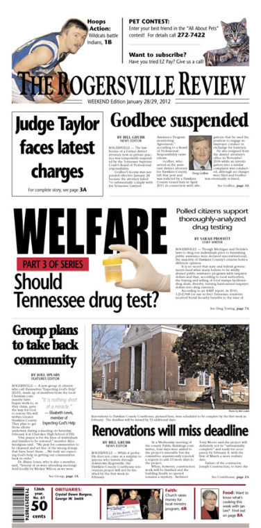 In the Weekend edition | News | therogersvillereview.com