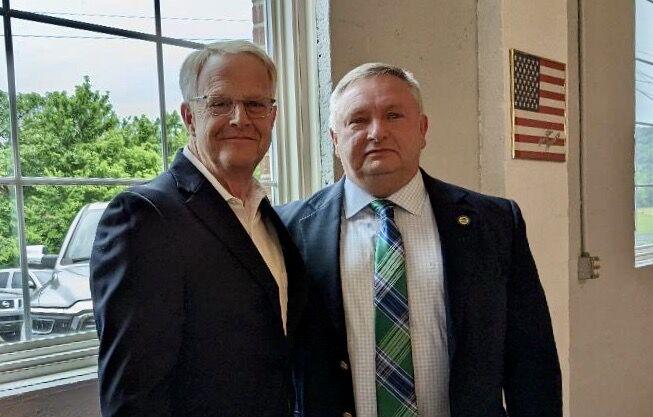 State Senator Jon Lundberg voiced his excitment at the work the ...