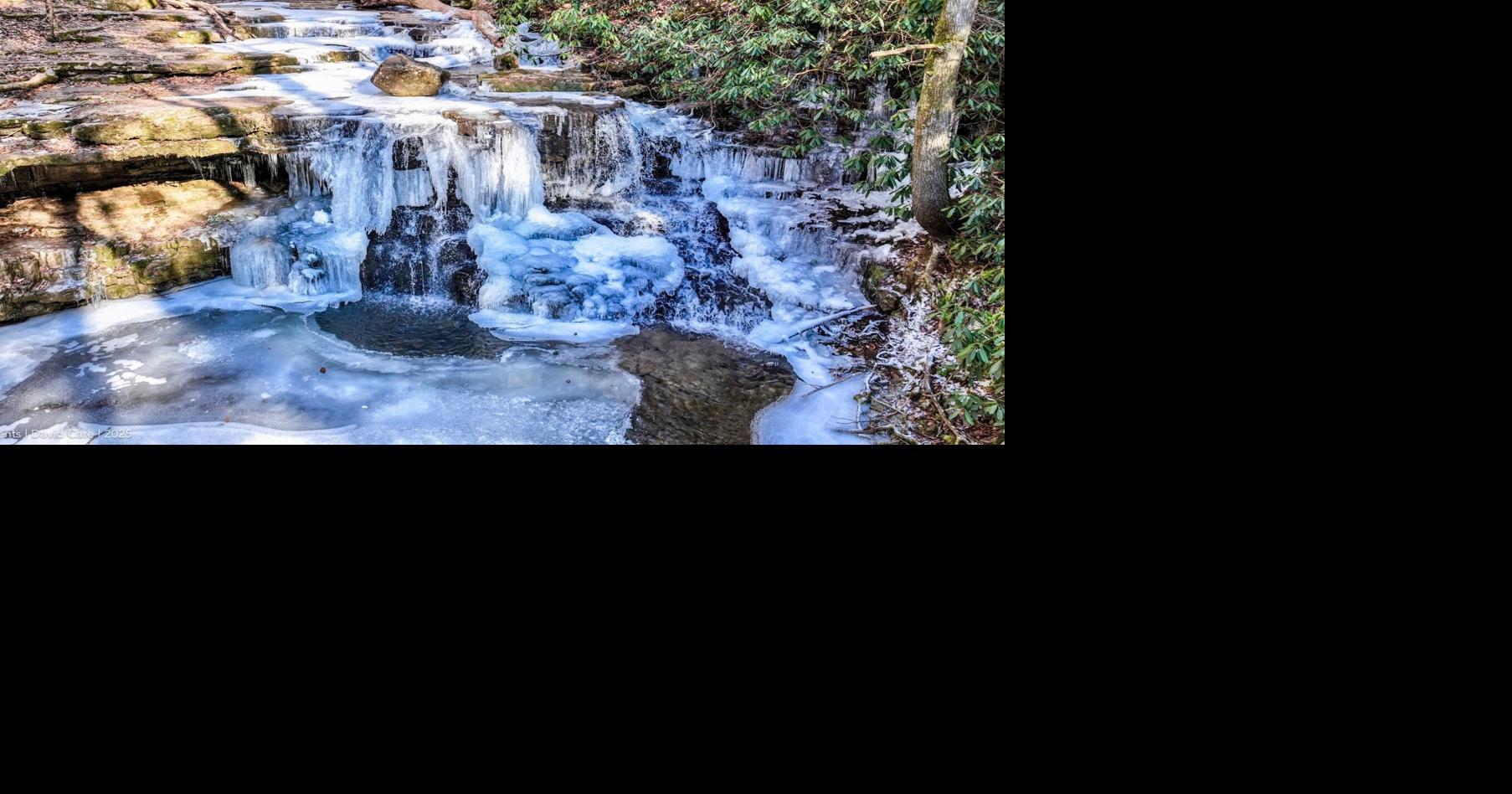 Frozen Falls: A stunning winter look at Laurel Run Falls | News ...
