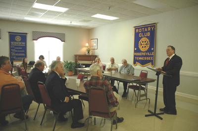 Congressman Davis addresses Rotary | News | therogersvillereview.com