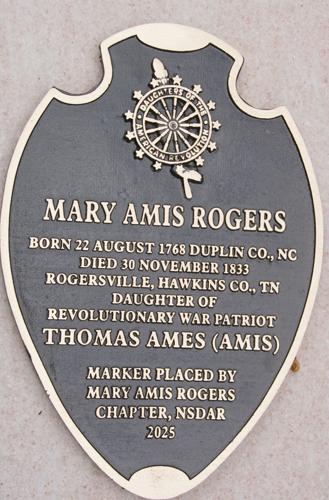 DAR chapter dedicates marker for Mary Amis Rogers | Heritage ( Rodney L ...