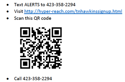 Hyper-Reach mass notification system now available in Hawkins County ...