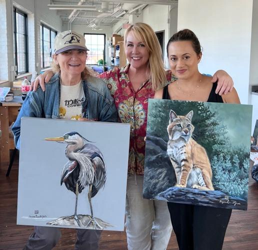 Wildlife painting workshop explores predator and prey | Arts ...