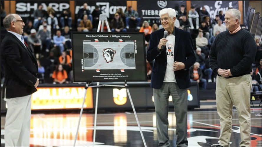 College notes: Milligan names basketball court after Del Harris, Sonny ...