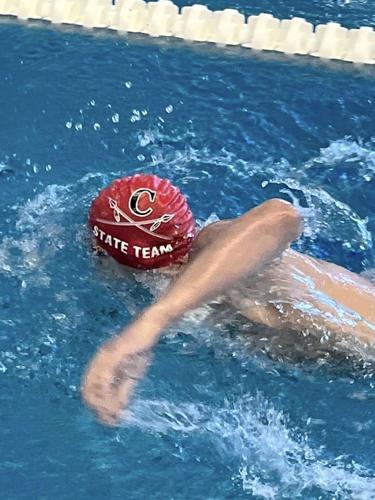 Cherokee’s Hawk swims personal bests at state meet | Local Sports ...