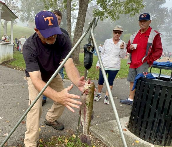 Catch of the Day: Youngsters reel in 'keepers' at Church Hill Trout ...