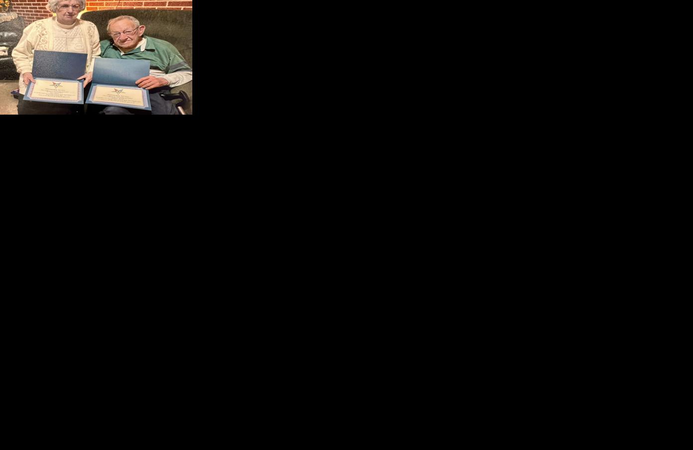 Eastern Star honors Bill and Rose Manes for 62 years of service ...