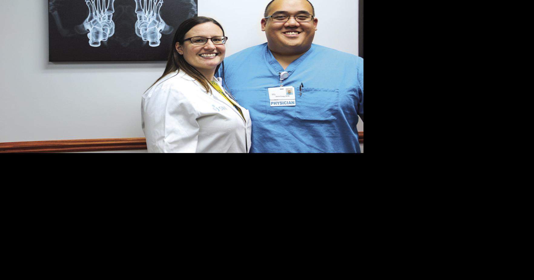 Medical | A pair on the right path: Directions in life lead to podiatry ...