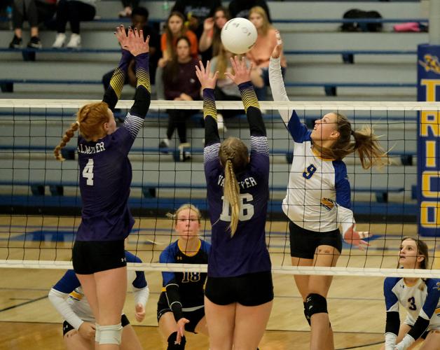 Prep Volleyball | Trico defeats Valmeyer to win first sectional title ...