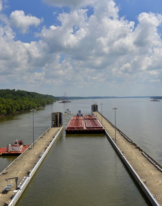 After 30 years, officials say the Olmsted Locks and Dam project will ...