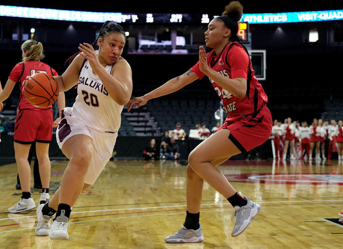 SIU Women's Basketball | Gabby Walker earns MVC scholarship ...
