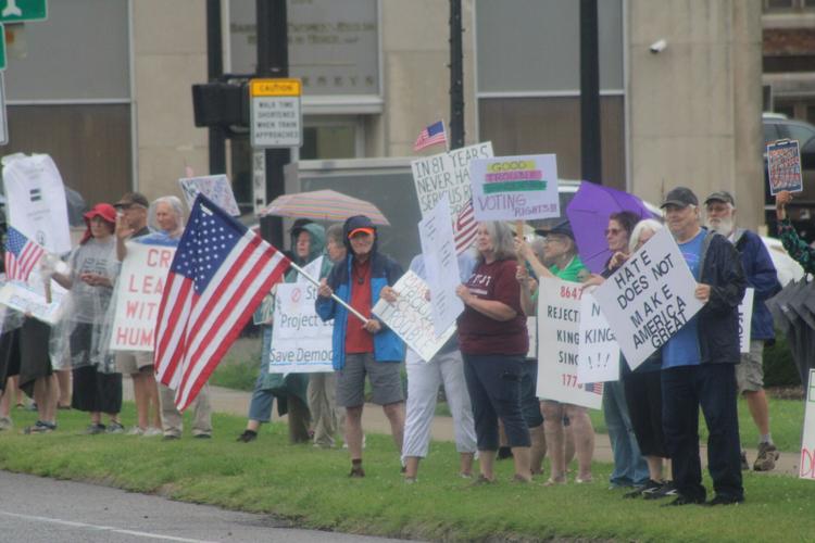 'Good Trouble' protest honors civil rights icon | Latest Headlines ...