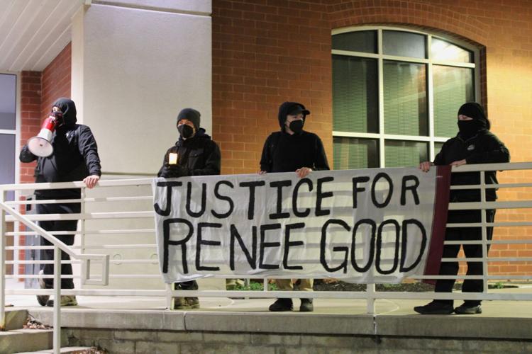 In remembrance and rage: Local organizers hold vigil for Renee Good ...