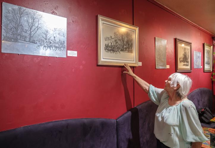 Collection of late artist Herbert Fink prints, plates on sale at ...