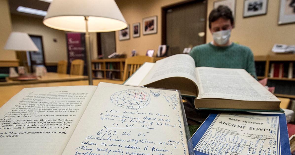 SIU library gets 3,000 books from Bucky Fuller's estate | SIU ...