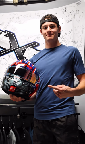 Sawalich racing with special helmet design for military tribute ...