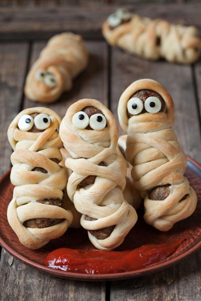 Meatball Crescent Mummies | Easy | thesouthern.com