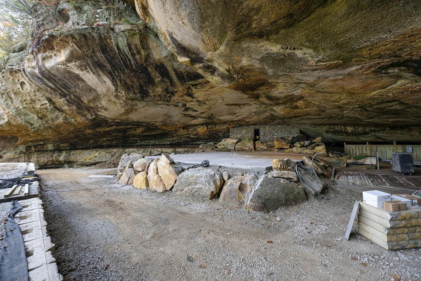 Photos: Take a sneak peek at the Shawnee Cave Amphitheater ...