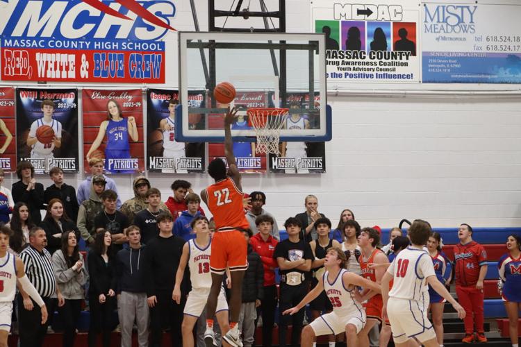 Massac County Patriots win overtime thriller against Herrin Tigers ...
