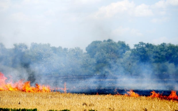 Field fire burns 120 acres in Jackson County | Local News | thesouthern.com