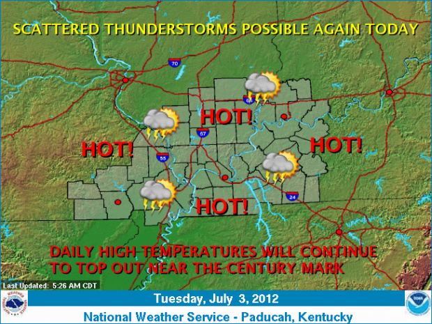 Weak rain showers won't bring relief from heat, dryness | State/Region ...