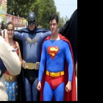 Superman Visits Home