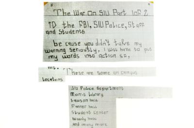 FBI seeks public’s assistance; releases handwriting examples from ...