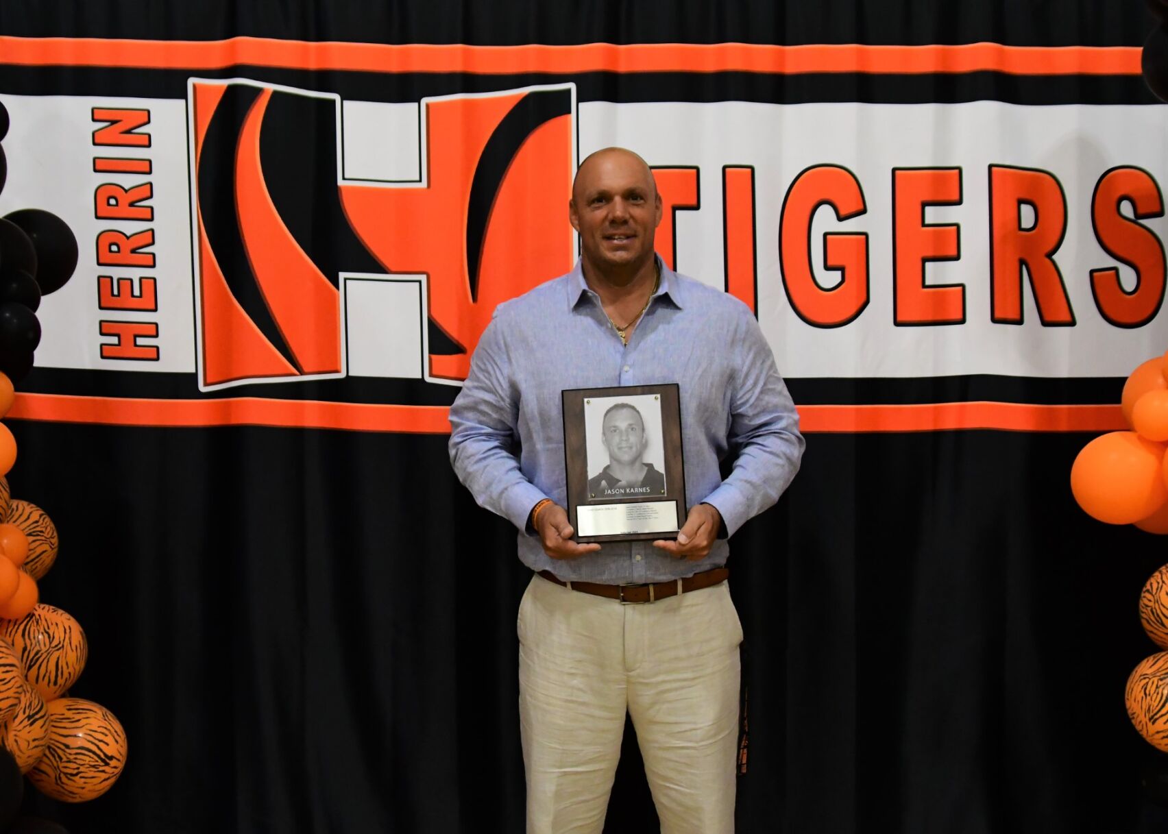 Football coach Karnes enters Herrin Athletics Hall of Fame | High ...