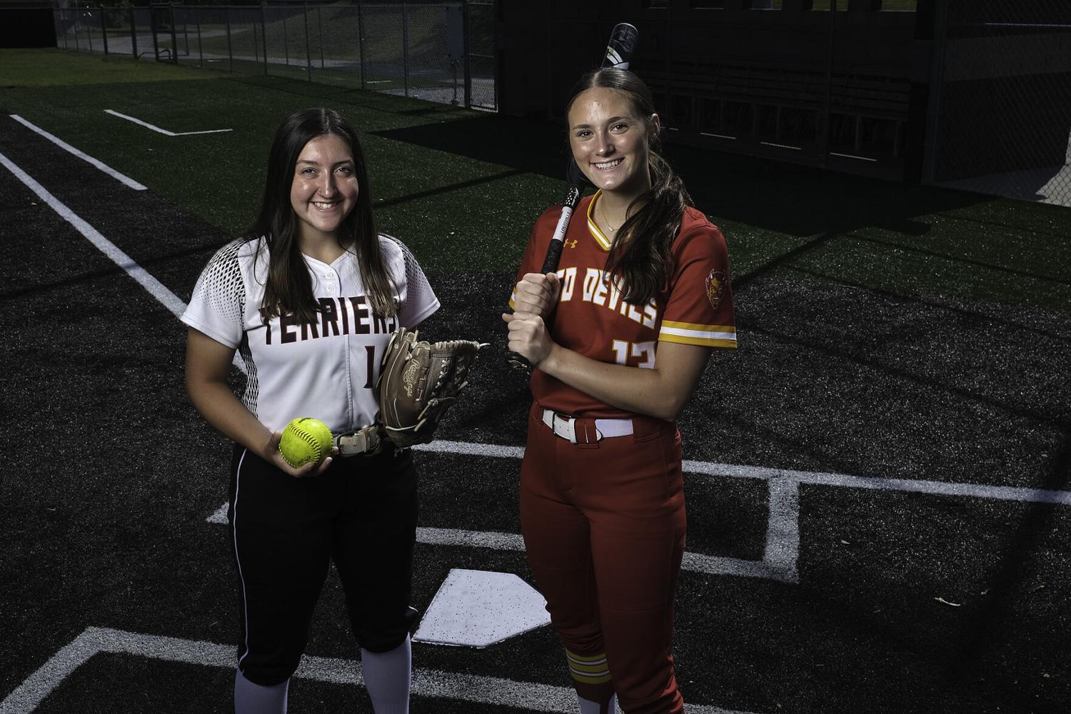 Prep Softball Co-Players of the Year | Cook, Grammer each excel in ...