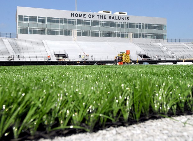 Saluki Stadium turf installation complete | Local News | thesouthern.com