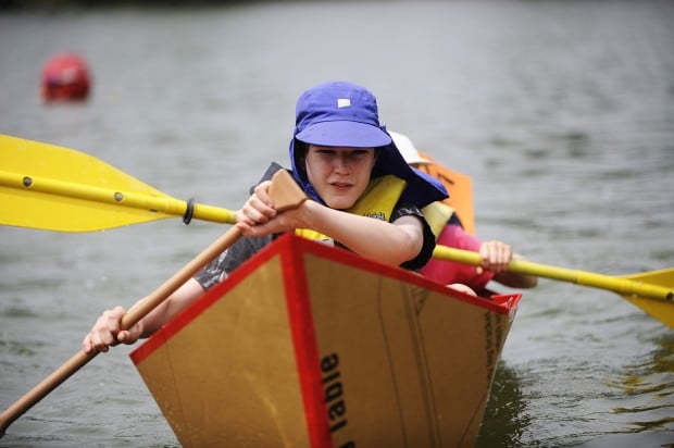 SIU holds 39th Great Cardboard Boat Regatta | Local News | thesouthern.com