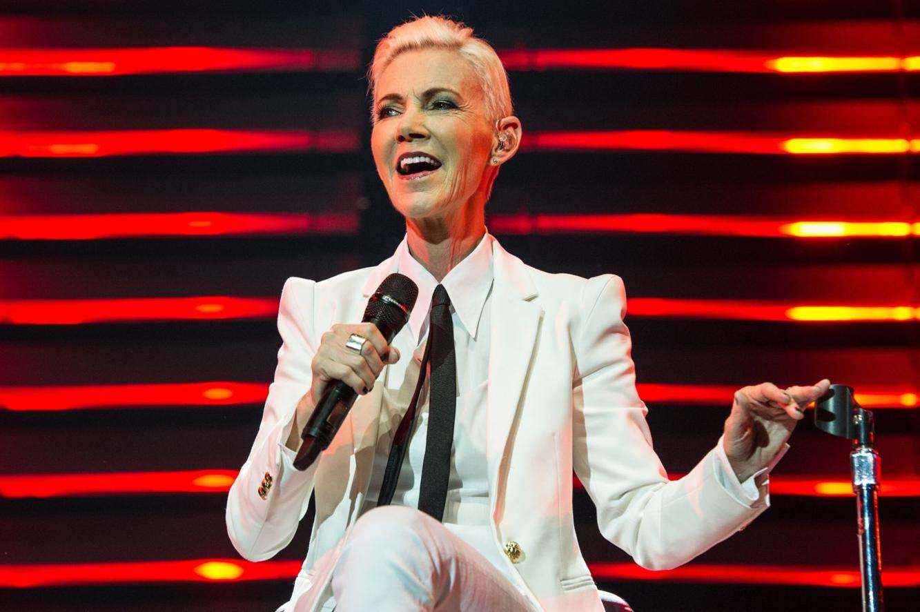 Singer Marie Fredriksson, known for smash hits 'The Look' and 'It Must ...