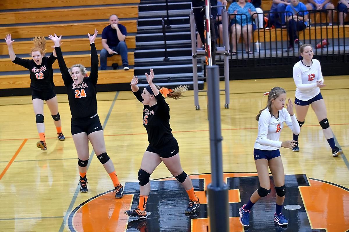 Photos: Herrin Volleyball Defeats Carterville