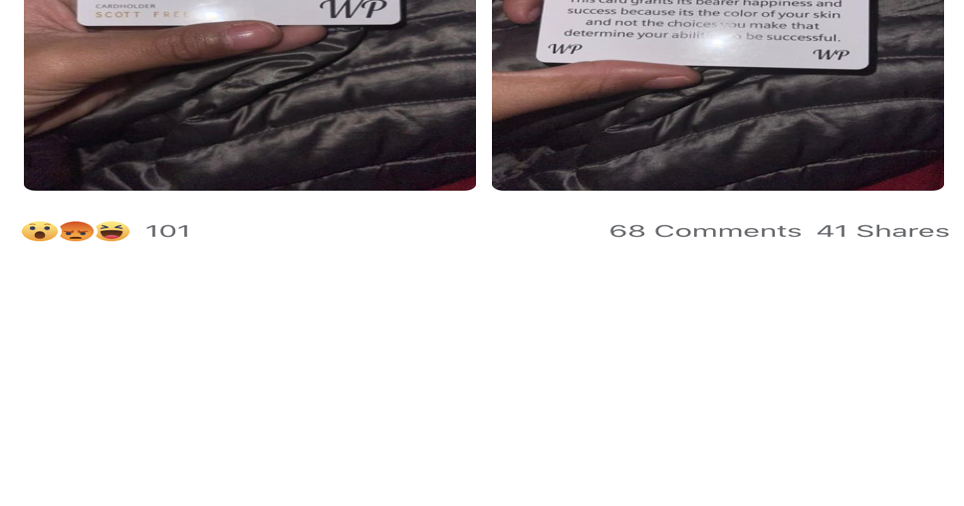 'White privilege' cards passed out by student at Unity Point school in ...