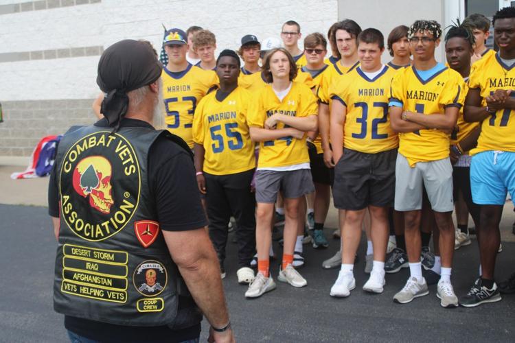 Memorial wall for War on Terror veterans on display in Marion this ...