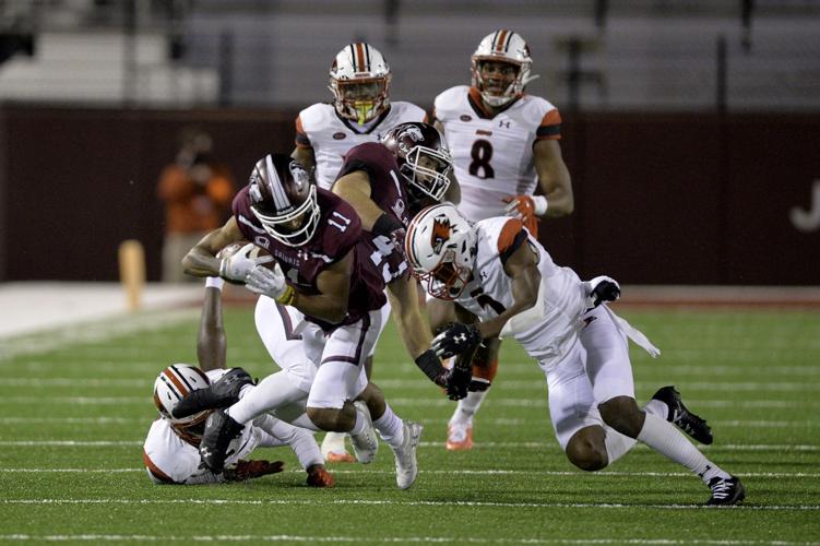 SIU Football | Lyles, Cox form winning combination against Redhawks ...