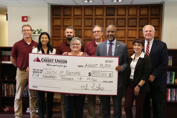 SIU Credit Union gives $500K to Touch of Nature for outdoor pavilion ...
