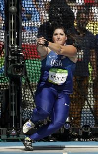 olympic discus throw weight